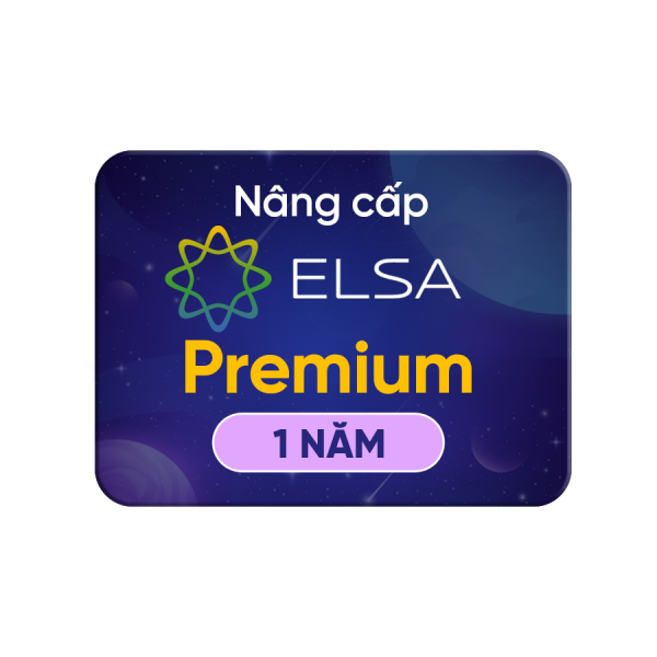 Nâng Cấp ELSA SPEAK Premium (12 Tháng)